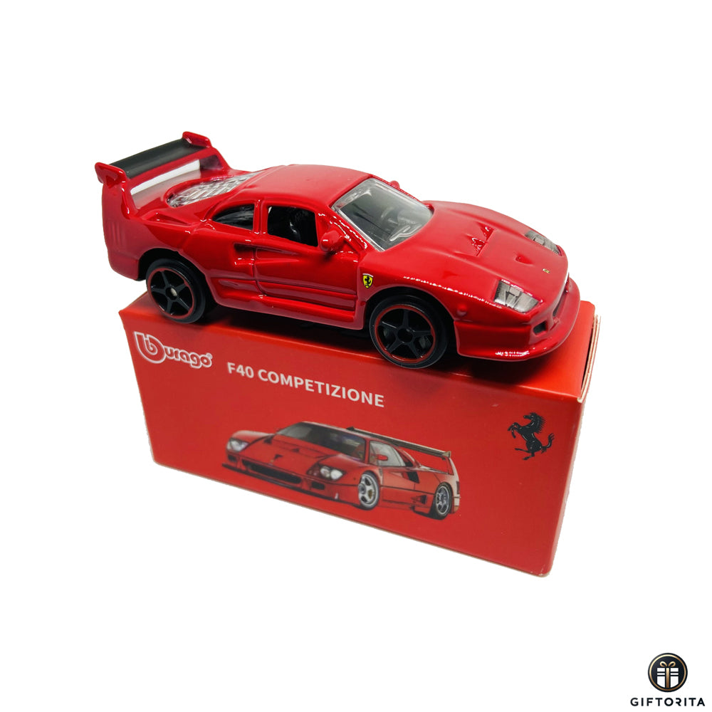 Die Cast 1:64 # Bburago - Ferrari F40 Competizione (P01686) – Giftorita